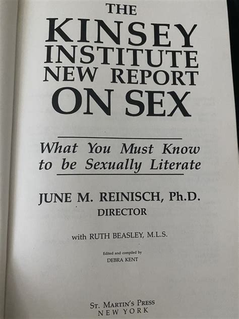The Kinsey Institute New Report On Sex What You Must Know To Be