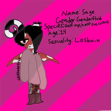 My Helluva Boss Oc Redo By Greenbeen24 On Deviantart