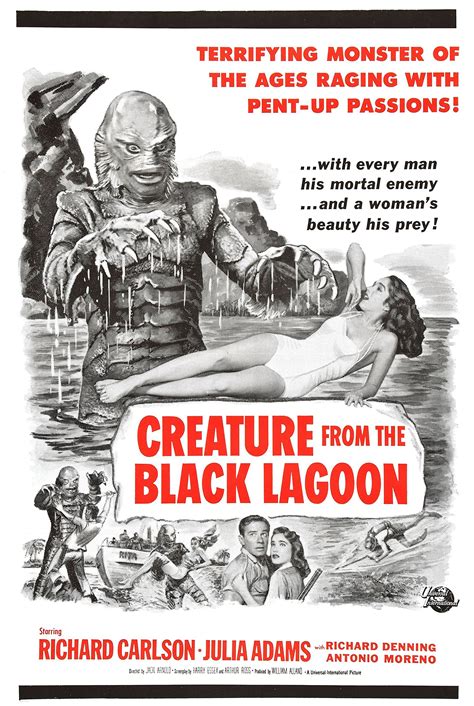 Creature From The Black Lagoon Movie Poster