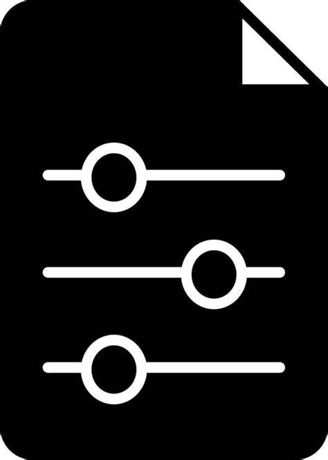 file preset settings glyph 65357316 vector art at vecteezy