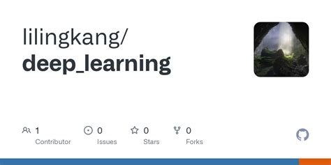 GitHub Lilingkang Deep Learning