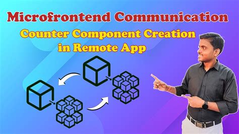 3 Counter Component Creation In Remote App Micro Frontend Module