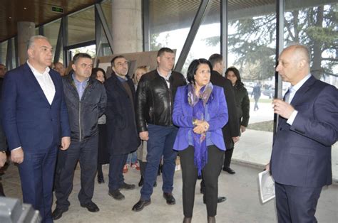 სალომე ზურაბიშვილი პრეზიდენტის ამპლუაში ბოლნისს პირველად სტუმრობდა Kvira Ge