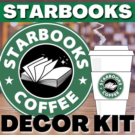 Starbooks Coffee Classroom Decor Editable Classroom Transformation