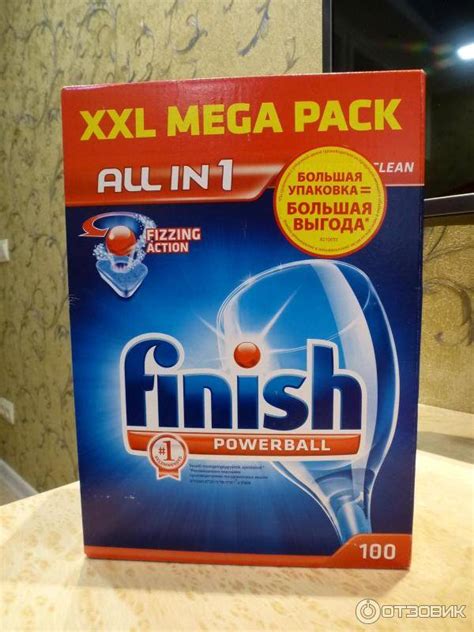 Обзор таблеток Finish (Финиш) для посудомоечной машины