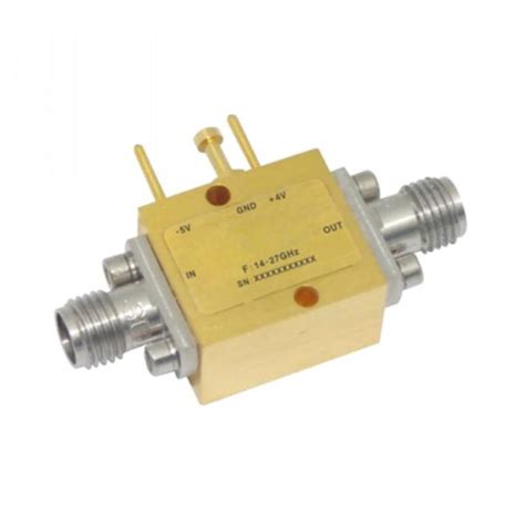 Ultra Wide Band Low Noise Amplifier From GHz To GHz With A Nominal DB Gain NF DB