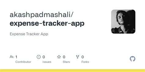 Github Akashpadmashali Expense Tracker App Expense Tracker App