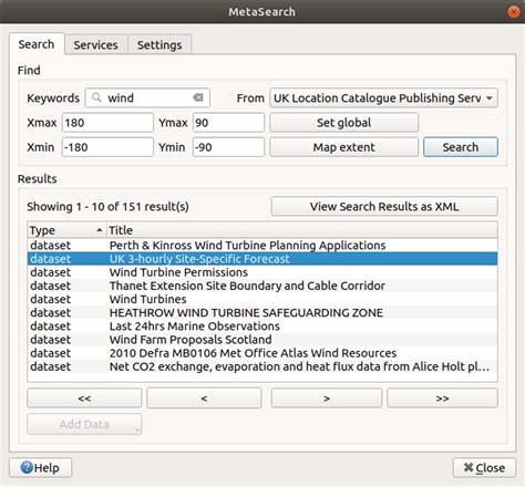 2426 Metasearch Catalog Client — Qgis Documentation Documentation