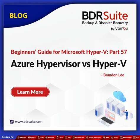 vembu technologies on linkedin azure hyperv virtualization