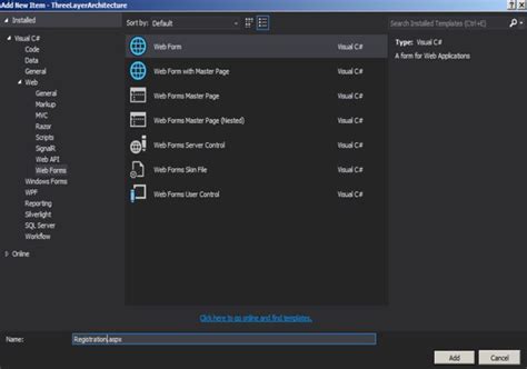 3 Layer Architecture In ASP Net