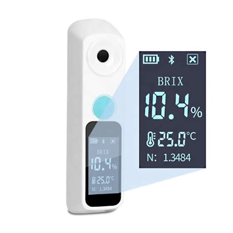 Brix Refractometer With Bluetooth 0~95 Brix Range