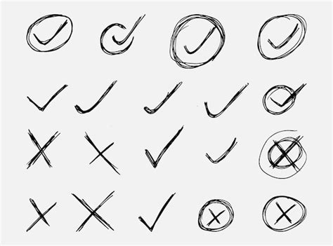 Premium Vector Set Of Scribble Hand Drawn Doodle Vector Pen Marks