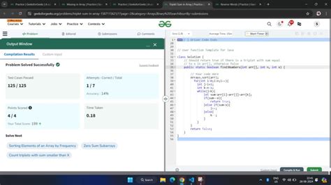 Sonu Parmar On Linkedin Day44 Leetcode Geeksforgeeks Codingproblem