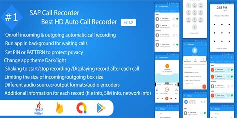 SAP Call Recorder Android Source Code By Johnyahrh Codester