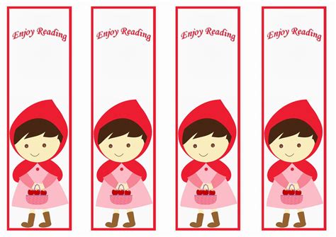 Printable Little Red Riding Hood Template