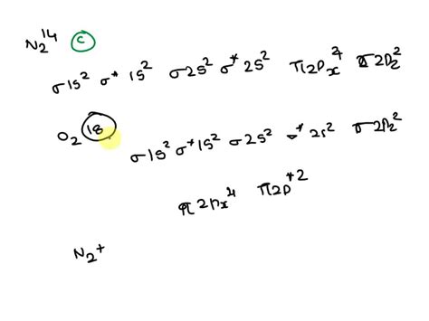 Solved Texts Molecular Orbital Theory Diatomics Electron Configuration Using The Molecular