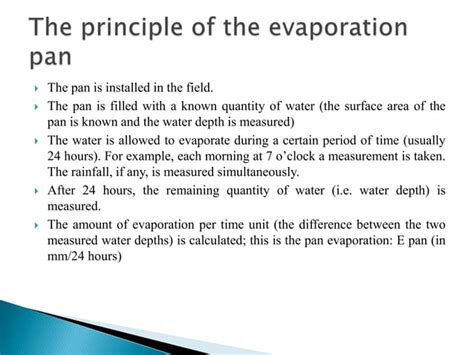 Evaporation Measurement Device Pptx Chemistry Science