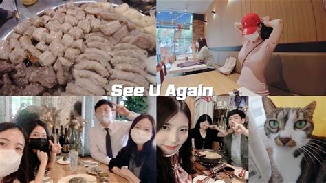 Vlog 집 나간 뱃살이 돌아오다│직장인 브이로그│일상 브이로그│알콜브이로그│숙취브이로그│주말브이로그│쇼핑│가산마리오아울렛│수다브이로그│점심회식│압구정맛집│파스타맛집