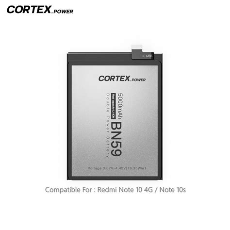 Jual Cortex Power Baterai Bn Compatible For Redmi Note G Redmi Note S Original