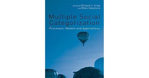 multiple social categorization processes models and applications by