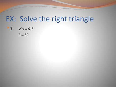 PPT Right Triangle Trigonometry PowerPoint Presentation Free Download ID 2168926