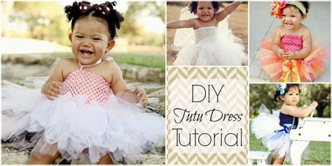How To Make A Tutu Dress Without Sewing Tutu Tutorial Diy Tutu Dress
