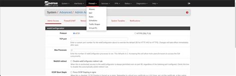 what are the user interface ui differences between opnsense and