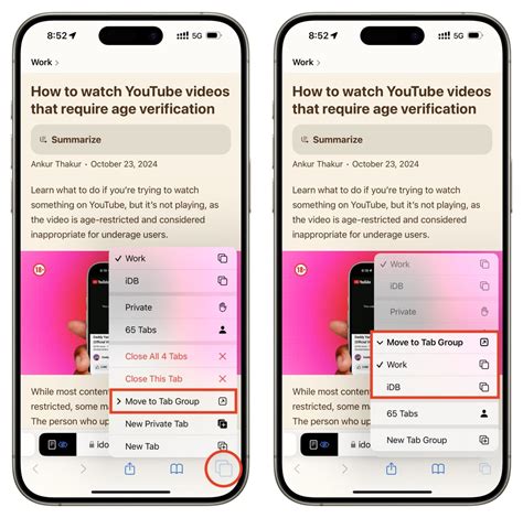 How To Organize Your Tabs With Tab Groups In Safari