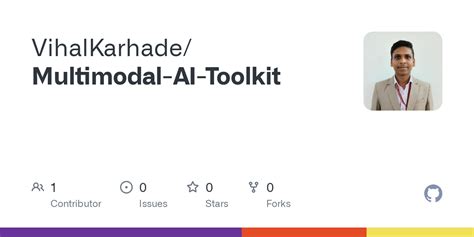 Github Vihalkarhademultimodal Ai Toolkit