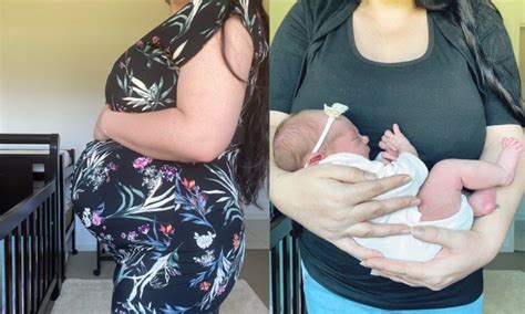41 Weeks Pregnant Belly