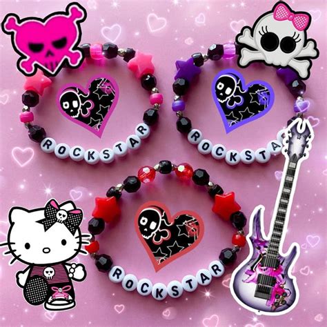Kandi Bracelet Emo At Alannah Macquarie Blog