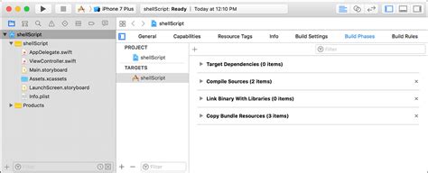 Xcode Add Build Phase Shell Script Without Cluttering Your Project File By Ankit Kumar Gupta