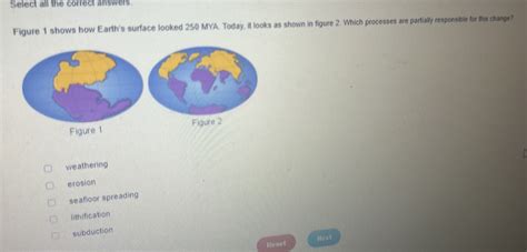 Solved Select All The Correct Answers Figure 1 Shows How Earths