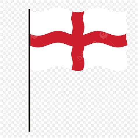 기둥이 있는 영국 국기 잉글랜드 깃발 극 Png와 영국 국기 극이 투명한 영국 국기 Png 일러스트 및 Psd 이미지 무료 다운로드 Pngtree