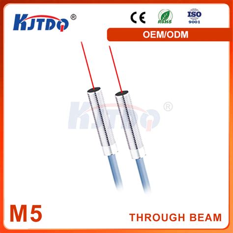 m5 ip67 waterproof npn pnp no nc sn 100mm diffuse reflection laser