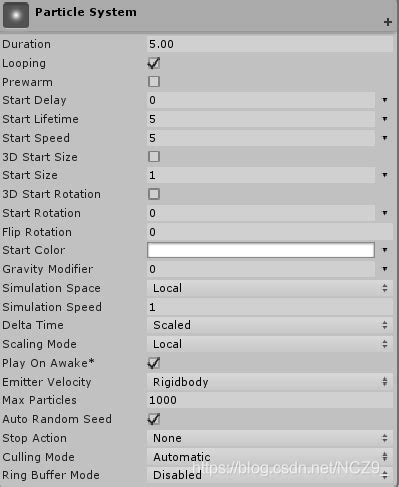 Unity 特效：Particle System（粒子系统）-CSDN博客