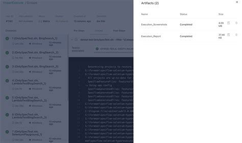 Github Lambdatestspecflow Selenium Hyperexecute Sample