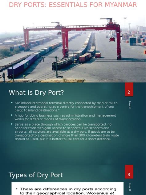 Dry Ports Download Free Pdf Port Containerization