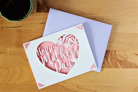 Easy Cricut Mother S Day Card The Party Bloc