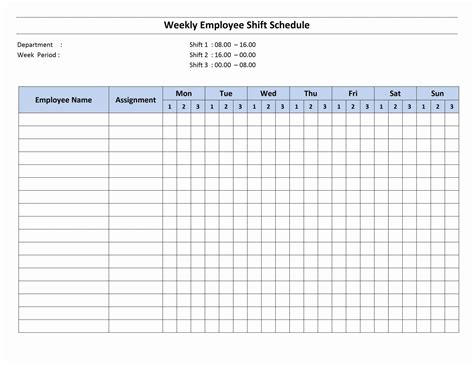 Excel Employee Work Schedule Template Besttemplatess Besttemplatess