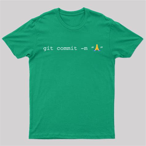 Geeksoutfit Git Commit Prayer Hands Emoji Nerd T Shirt For Sale Online