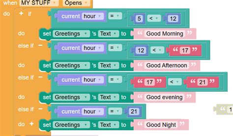 Help With Greetings Times Questions About Thunkable Community