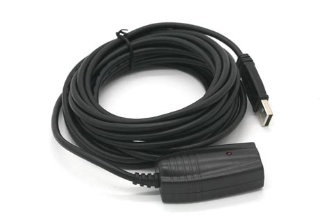 Usb 2 0 Active Extension Cable Shielded Type A Male To A Female 16ft Black Led Think Cables Search