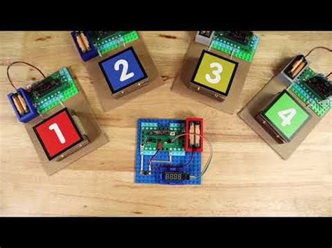 Wireless Game Show Buzzer System Build Your Own Game Show Buzzer System With Large Slammer