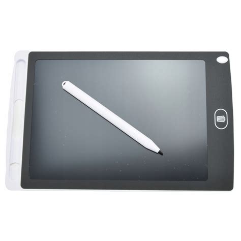 Интерактивна играчка графичен таблет за деца Lcd 12 инча черно бяло