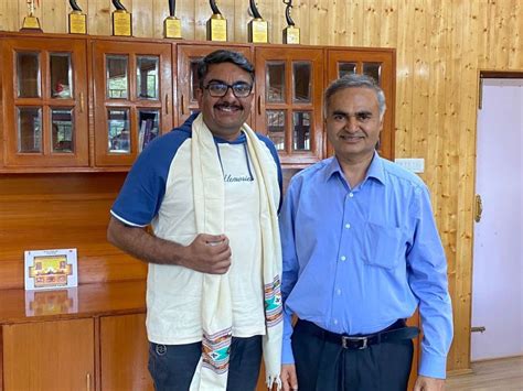 Dr Ashish Dahiya On Linkedin Pleasure To Meet Dr Mukul Dimri Principal Institute Of Hotel