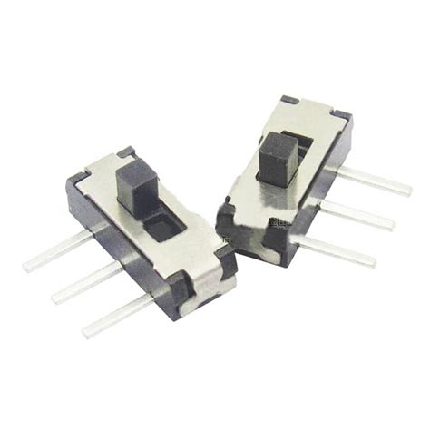 Msk 12d19 1p2t 3pins 2 Positions Mini Switch Slide Toggle Button