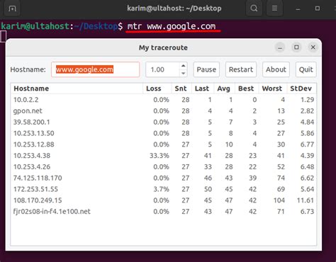 How To Generate Report Using Mtr On Linux Ultahost Knowledge Base