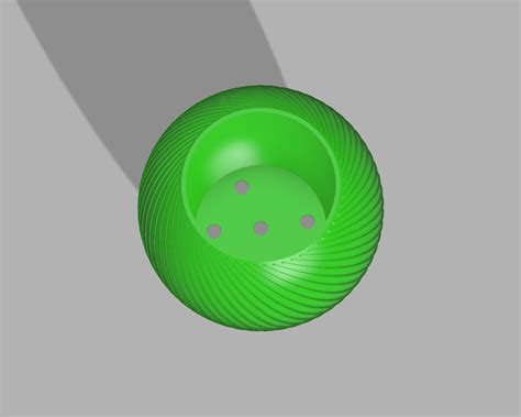 🌿 Circular Curve Plot Plant Maceta Circular Curva・ Stl File For 3d Printing・cults