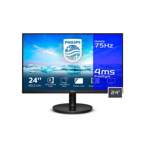 Monitor Philips 24 241V8L Led Full Hd 75Hz 4ms Hdmi Vga Compatible con ...
